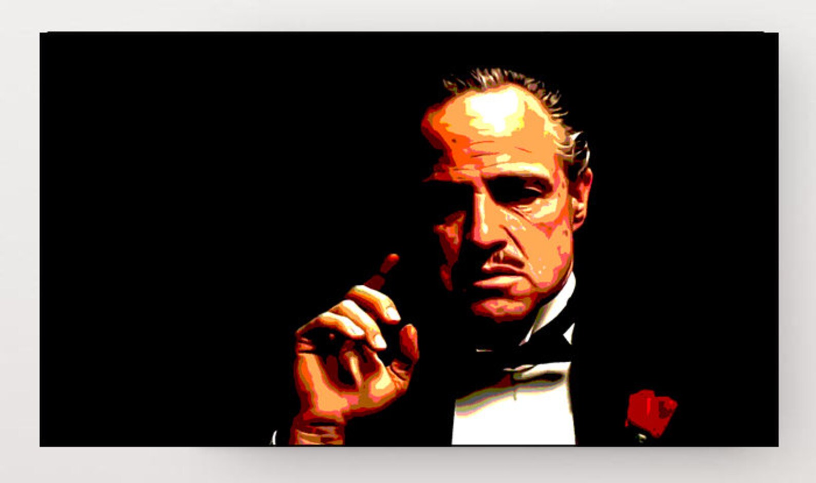 Godfather Art Print Godfather Print Modern Art Celebrity - Etsy