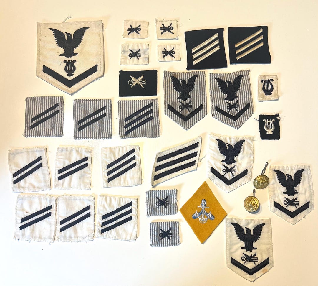 Navy Waves 1950’s Uniform Patches - Etsy
