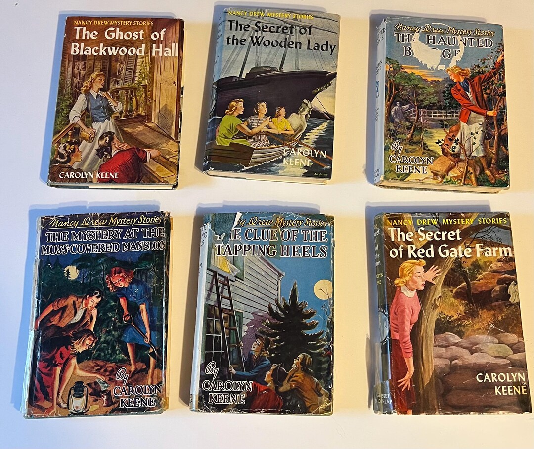 Vintage Nancy Drew Books 1930’s and 40’s - Etsy