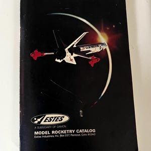 Vintage Estes Model Rocket Catalogs 1970’s - Etsy
