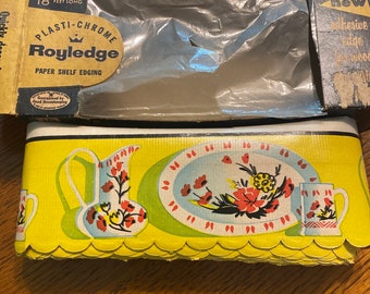 Vintage Shelf Edging Paper | Etsy