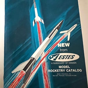 Vintage Estes Model Rocket Catalogs 1970’s - Etsy