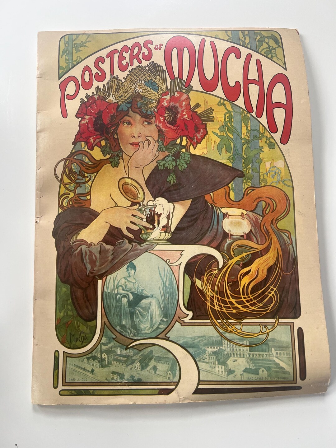 Vintage 1975 Posters of Mucha Book Includes 22 Posters - Etsy