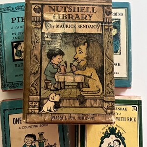 Nutshell Library by Maurice Sendak 1962 - Etsy
