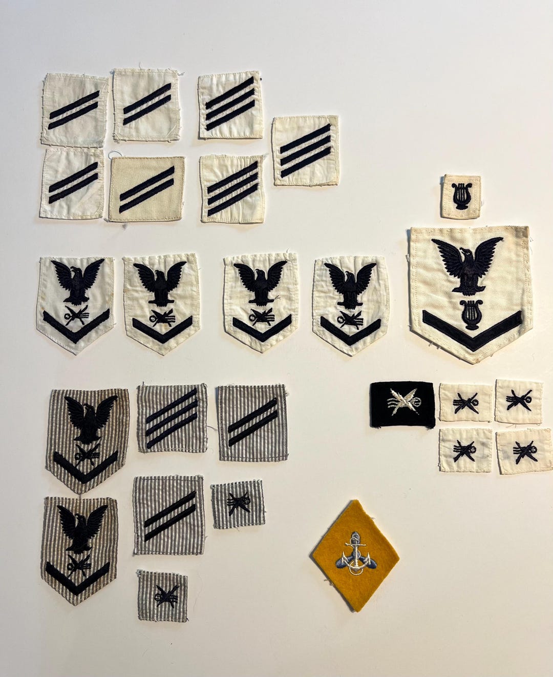 Navy Waves 1950’s Uniform Patches Sold in Sets - Etsy