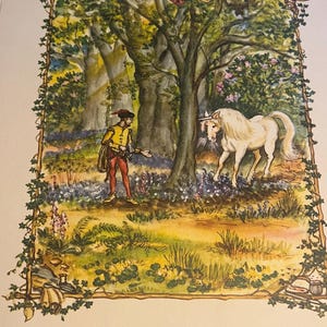 Tasha Tudor Fairy Tale Prints Set of 4 - Etsy