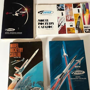 Vintage Estes Model Rocket Catalogs 1970’s - Etsy