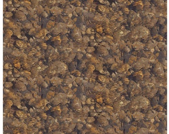 Scaly Stone Fabric Petoskey Stone Natural Small by - Etsy