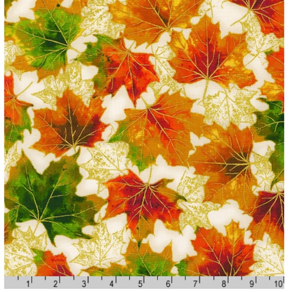 Shades of Autumn Fabric - Etsy