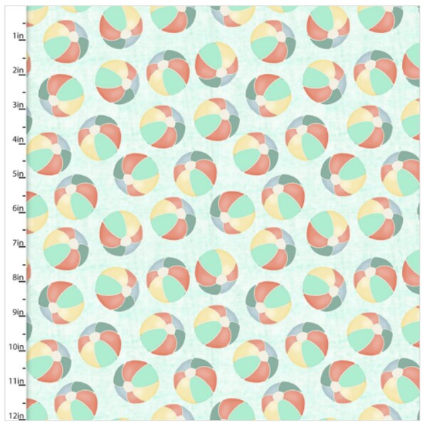 Beach Ball Fabric - Etsy