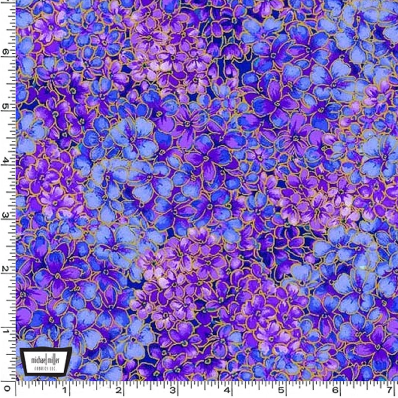 Hydrangea Fabric - Etsy