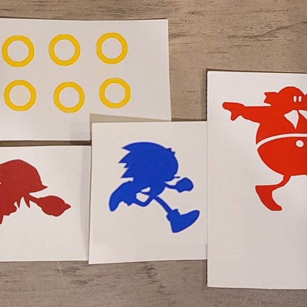 Sonic the Hedgehog Decal - Etsy