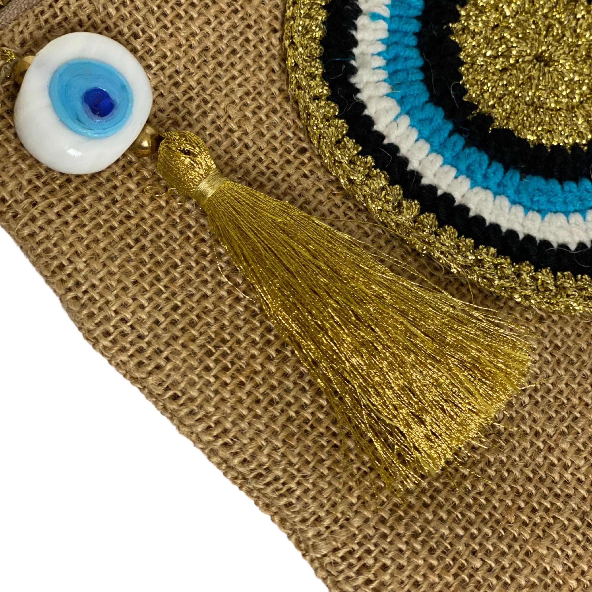 Evil Eye Pouch, Small Clutch Purse, Coin Purse for Women, Make up Bag ...