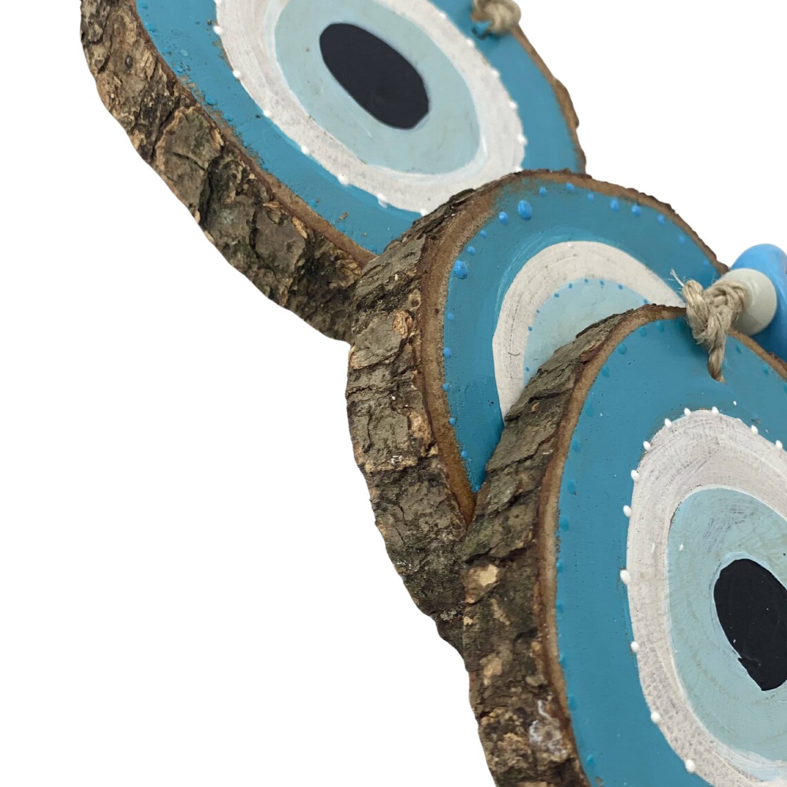 Wooden Evil Eye Wall Hanging Hand Painted Art Home Décor | Etsy