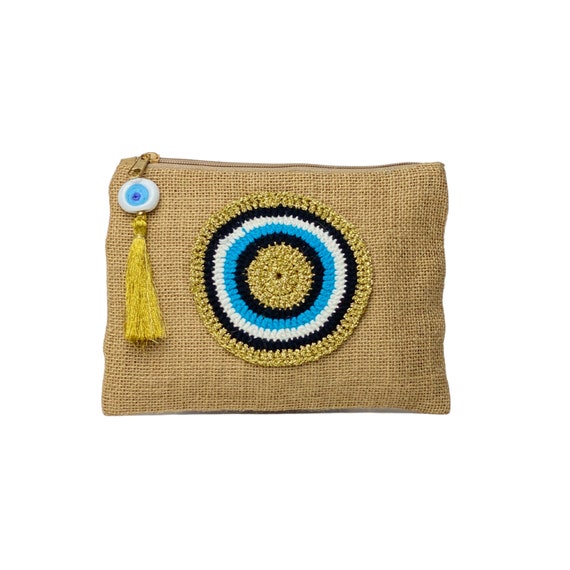 Evil Eye Pouch Small Clutch Purse Coin Purse for Women Make | Etsy
