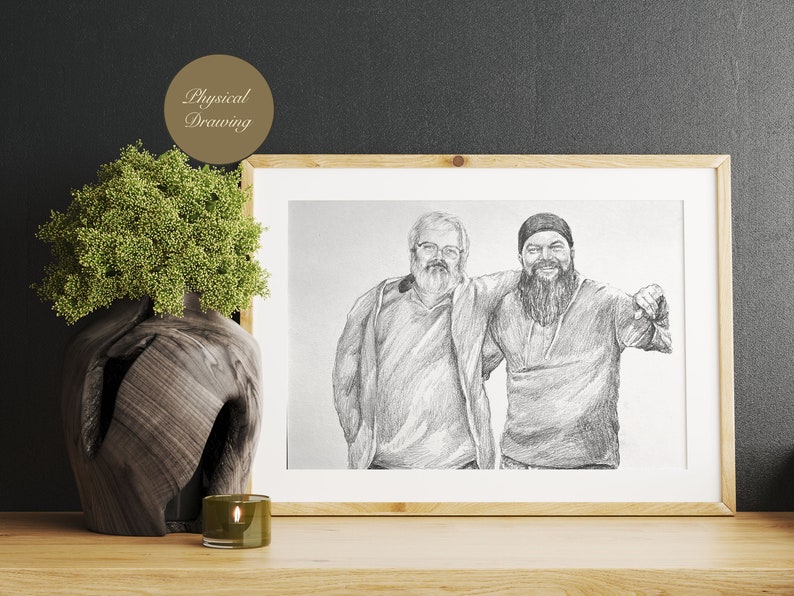 Loss of Friend Gift Combine Photo Portrait Best Friend - Etsy