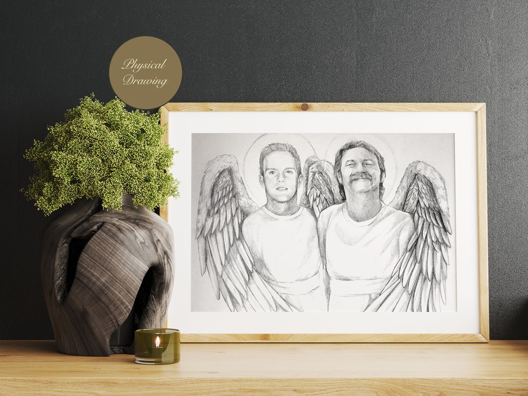 Loss of Friend Gift, Combine Photo Portrait, Best Friend Photo, Perfect ...