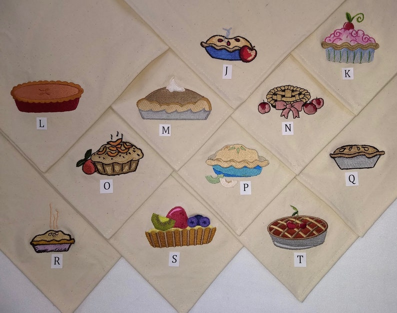 Pie and Pastry Cloth - Etsy