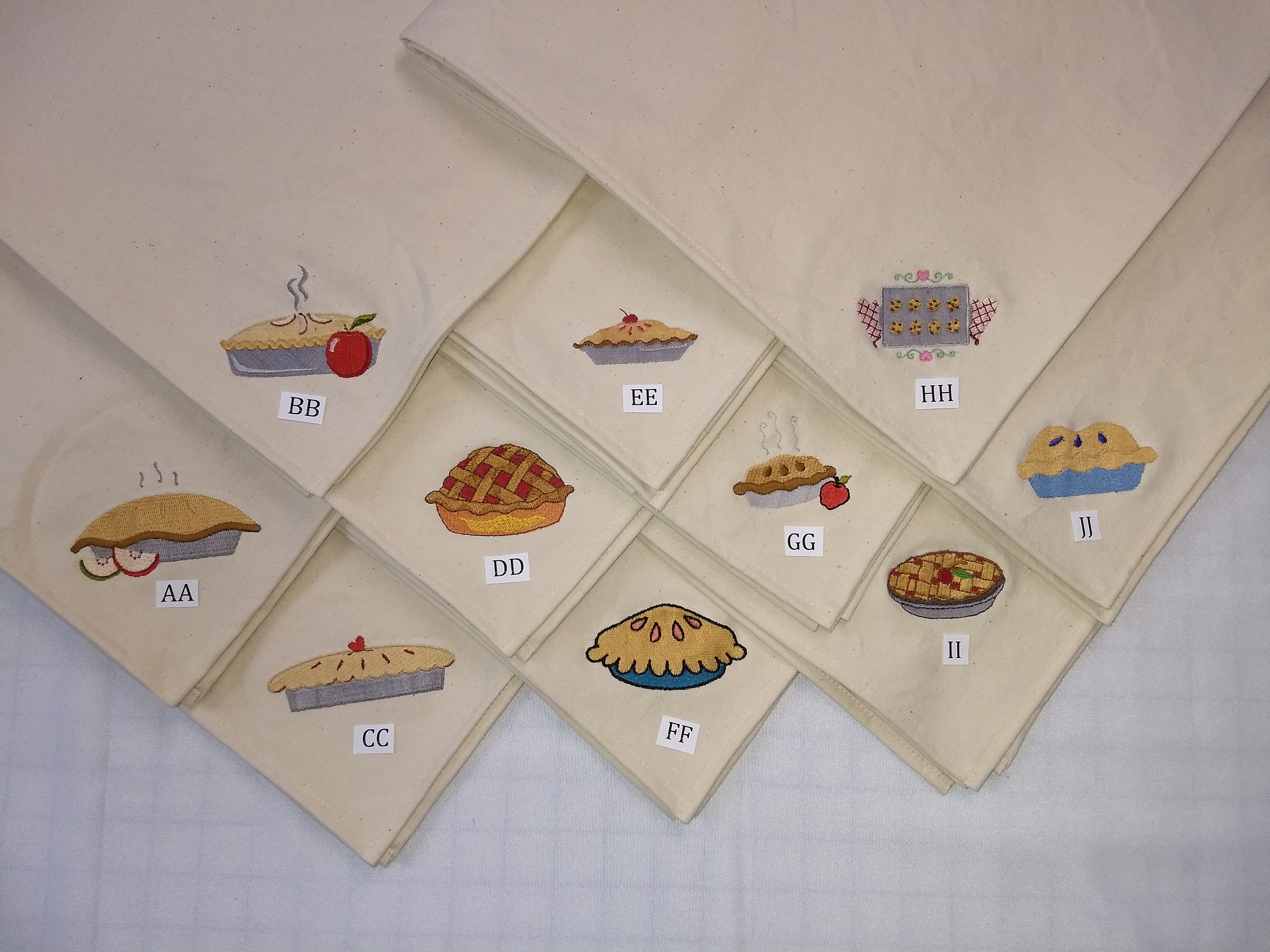 Pie and Pastry Cloth - Etsy