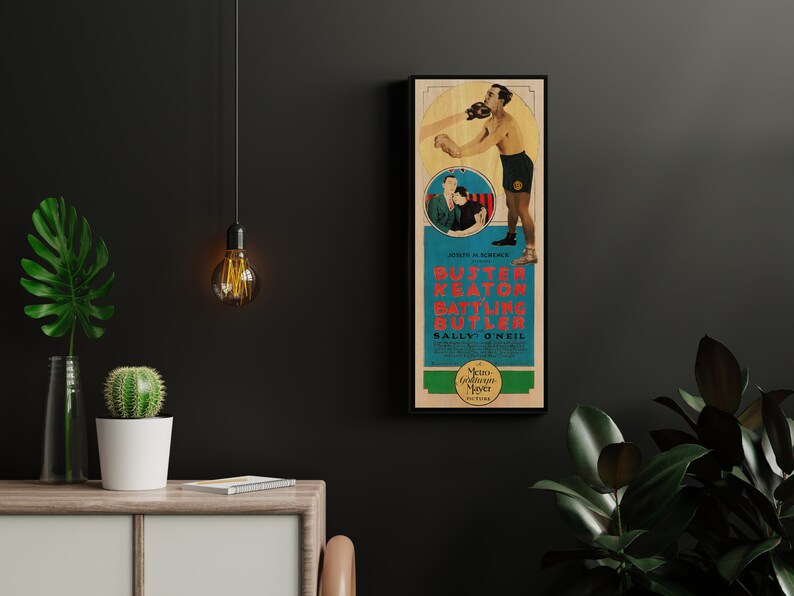 Battling Butler Amazing WOODEN POSTER, Extra Large Cool Unique Gift for ...