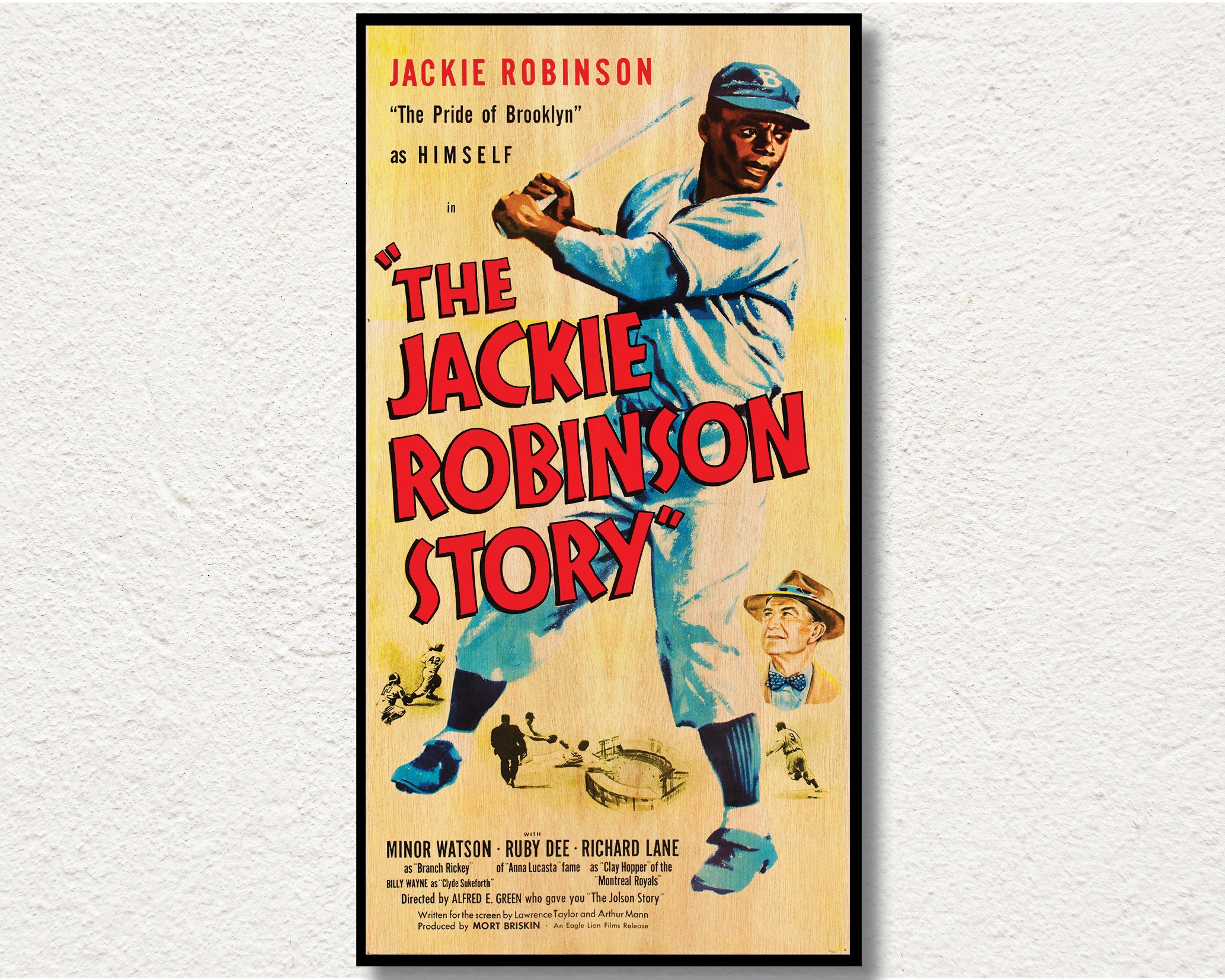 42 The Jackie Robinson Story Poster