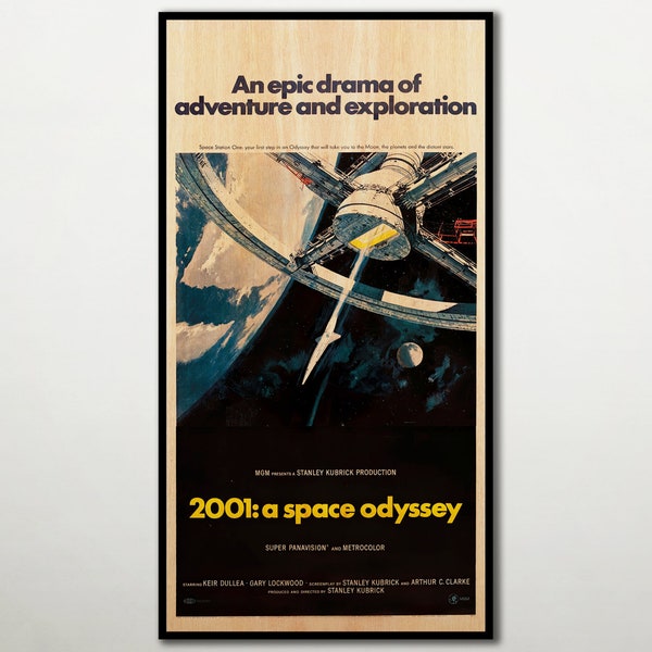 2001 a Space Odyssey Poster - Etsy