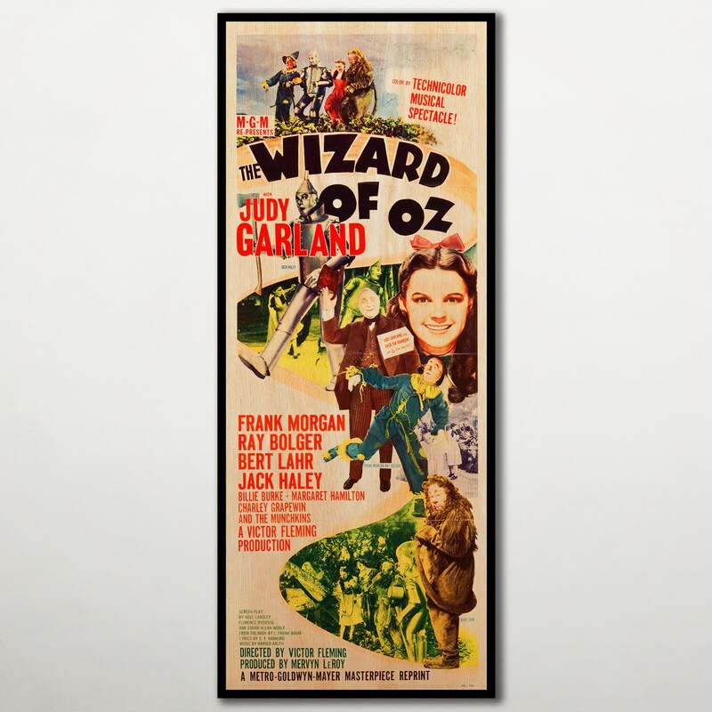 Wizard of Oz Posters - Etsy