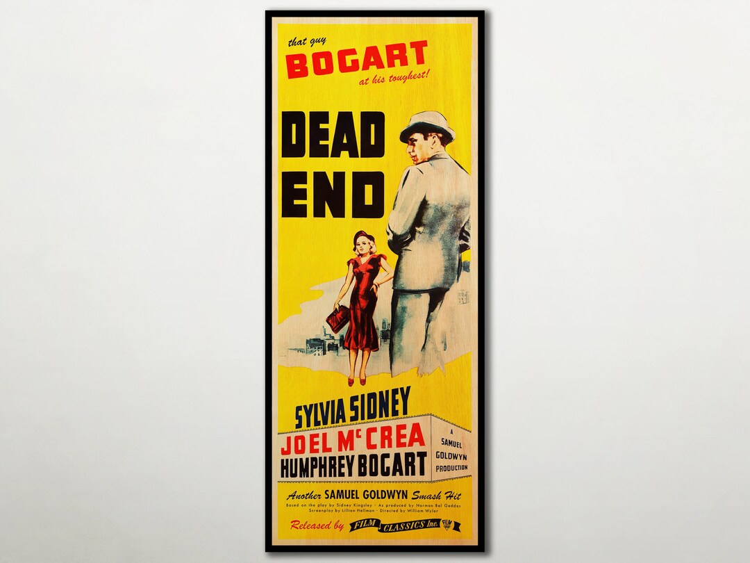 Dead End WOOD Poster, Fanart Cinema Posters on WOOD for Humphrey Bogart ...
