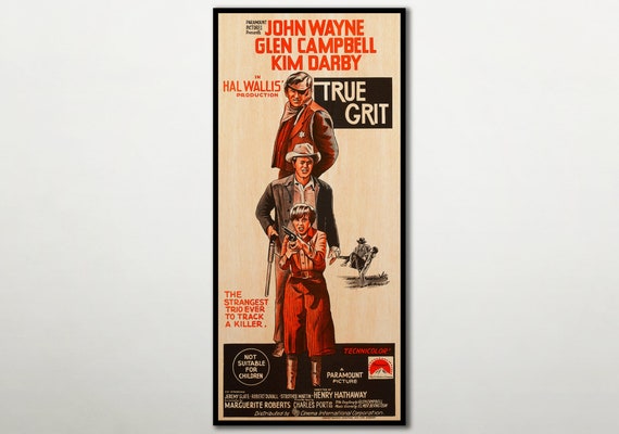 True Grit 1969 Poster