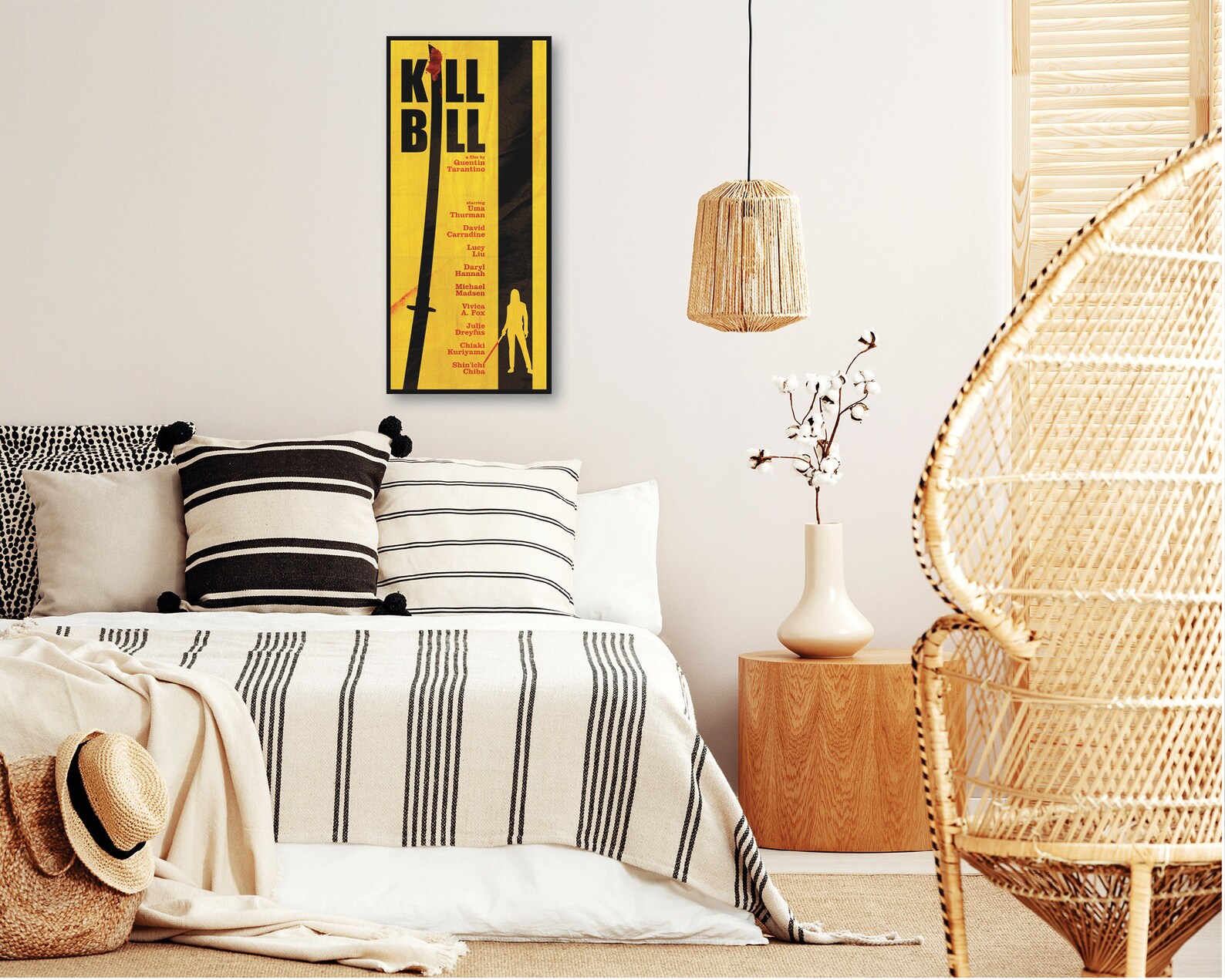 Kill Bill Poster WOOD PRINT Fanart Cinema Movie Posters on - Etsy