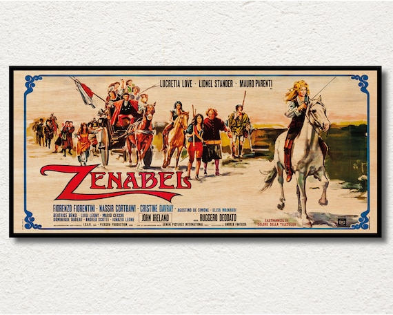 Zenabel WOODEN Poster Premium Special Edition Poster Printed - Etsy Ireland