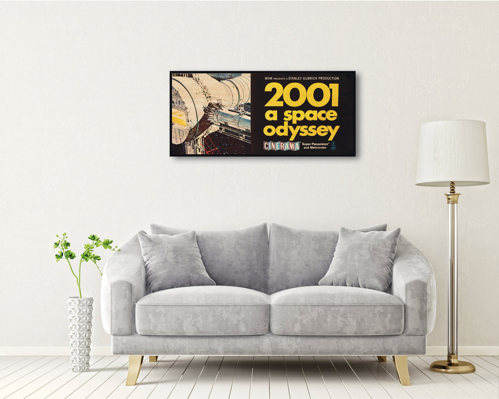 2001: A Space Odyssey WOODEN Poster, Premium Special Edition Poster ...