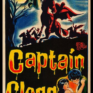 Captain Clegg Poster WOOD PRINT, Fanart Cinema WOOD Poster for Peter ...