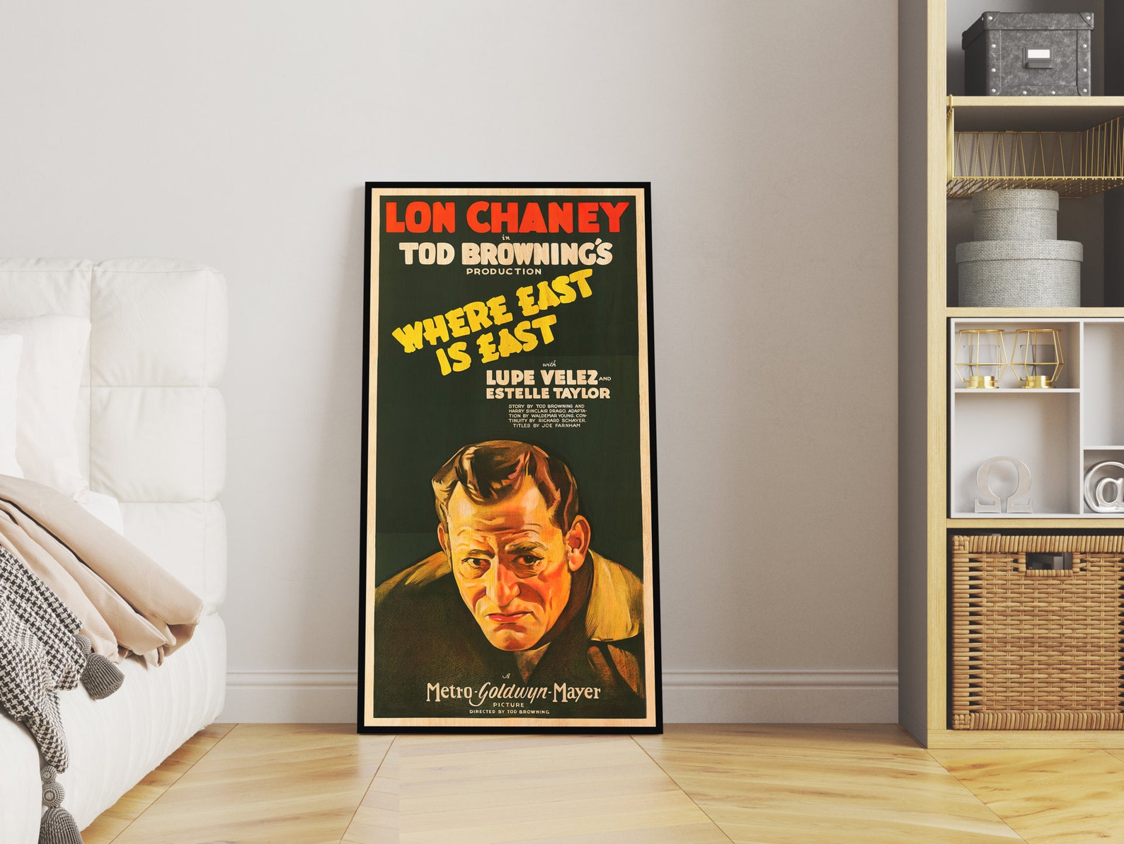 Where East is East Extra Large WOOD PRINT Poster, Splendid Wall Art of ...