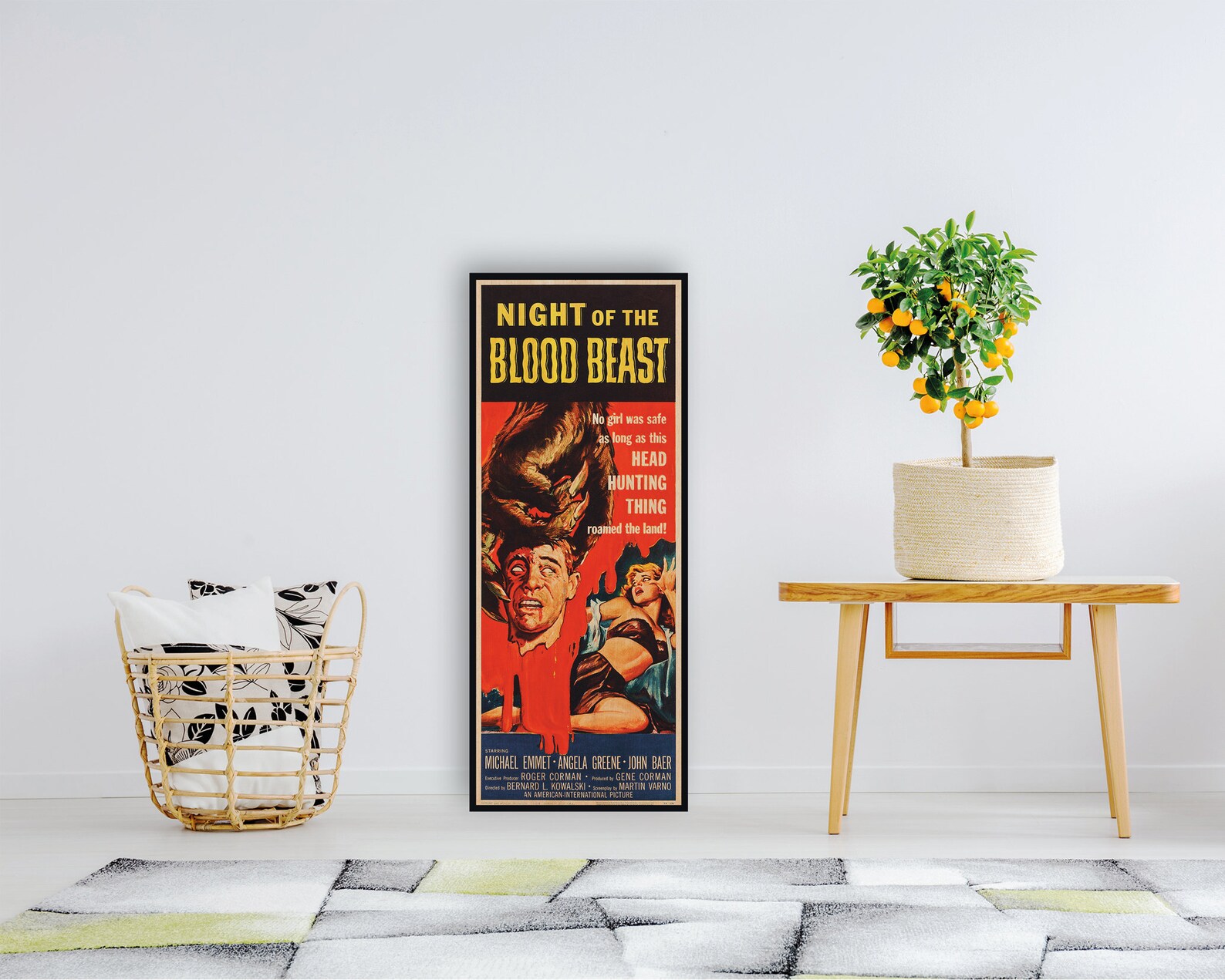 Night of the Blood Beast HIGH QUALITY Movie Wood Poster - Etsy