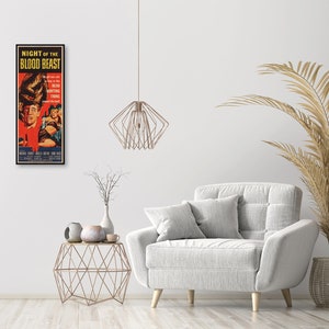 Night of the Blood Beast HIGH QUALITY Movie Wood Poster - Etsy