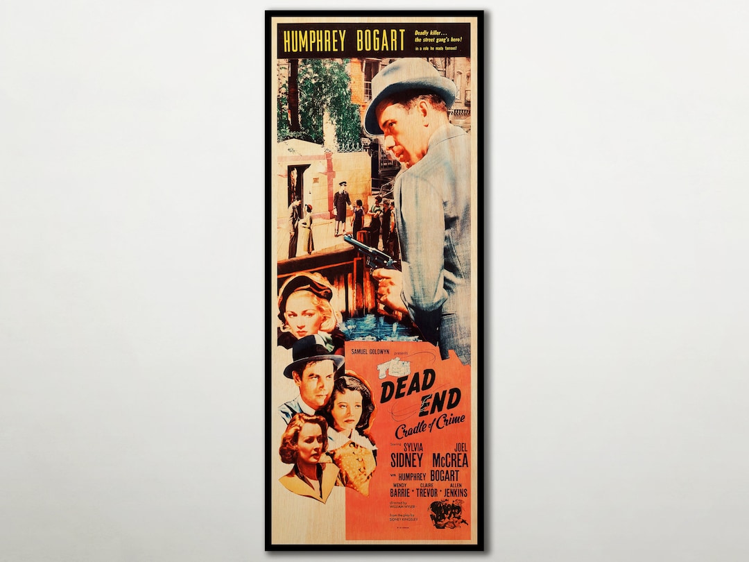 Dead End WOOD POSTER, Crime Drama Movie Posters and Gifts, Extra Large ...