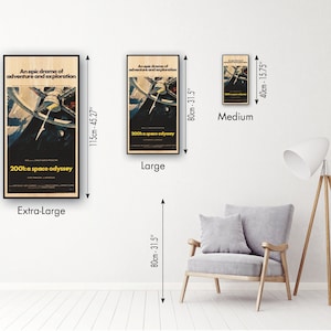 Large WOOD Wall Art 2001 a Space Odyssey Poster, Fanart Cinema Poster ...