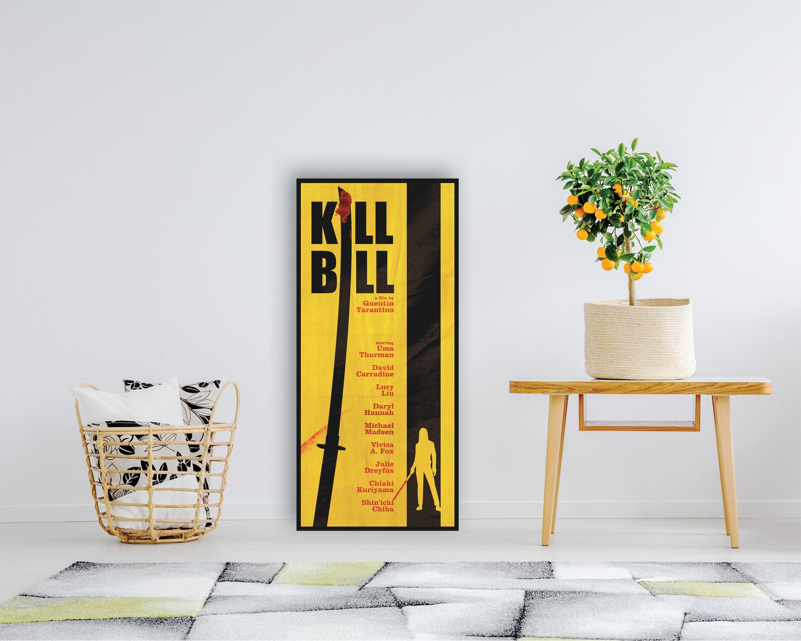 Kill Bill Poster WOOD PRINT Fanart Cinema Movie Posters on - Etsy