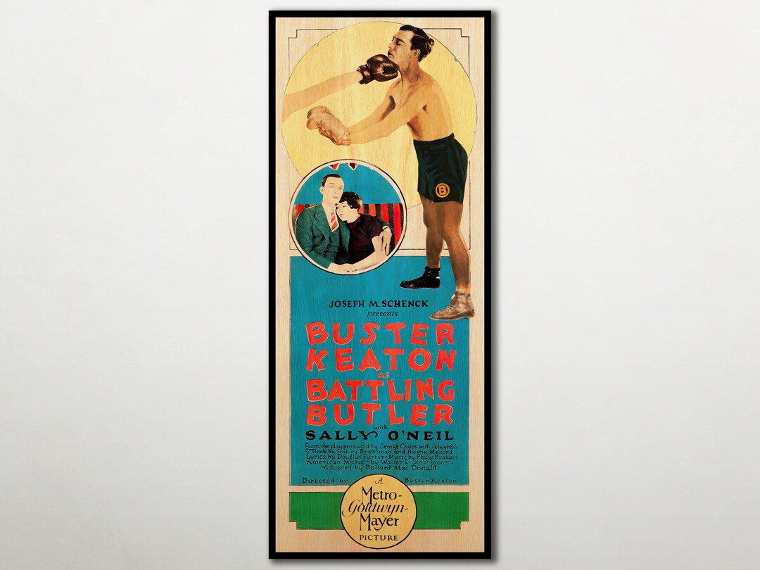 Battling Butler Amazing WOODEN POSTER, Extra Large Cool Unique Gift for ...