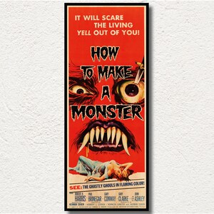 Halloween Creepy Poster Collection, WOODEN Wall Art Set, Cool & Unique ...
