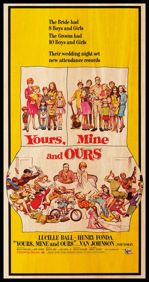 Yours Mine And Ours 1968 Poster