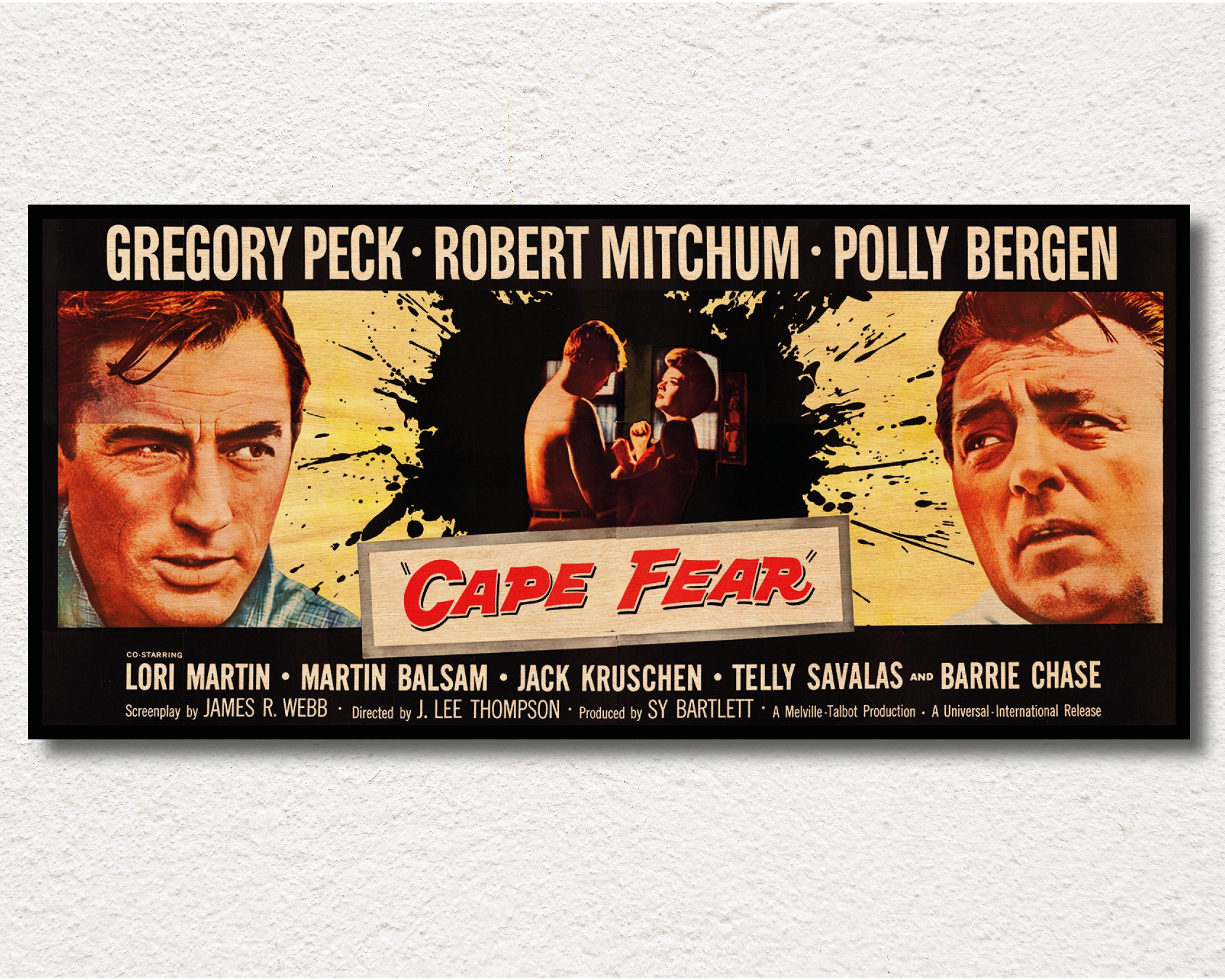 Cape Fear 1962 Poster
