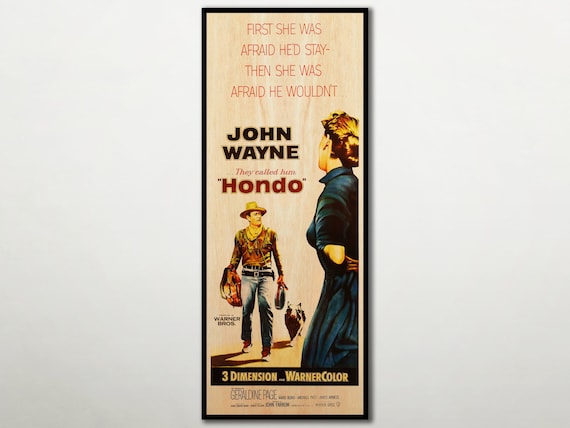 John Wayne Hondo Poster