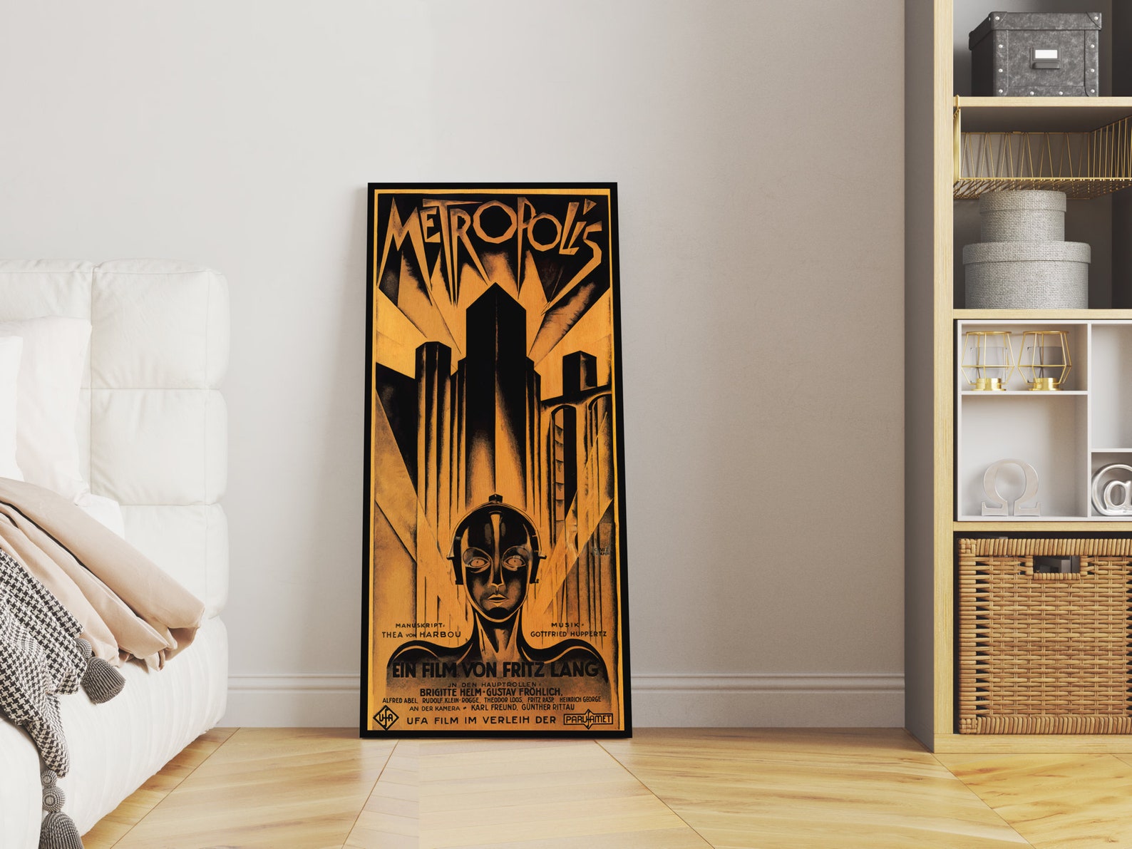 Metropolis WOODEN POSTER, Fanart High Quality Cinema Poster on WOOD for ...