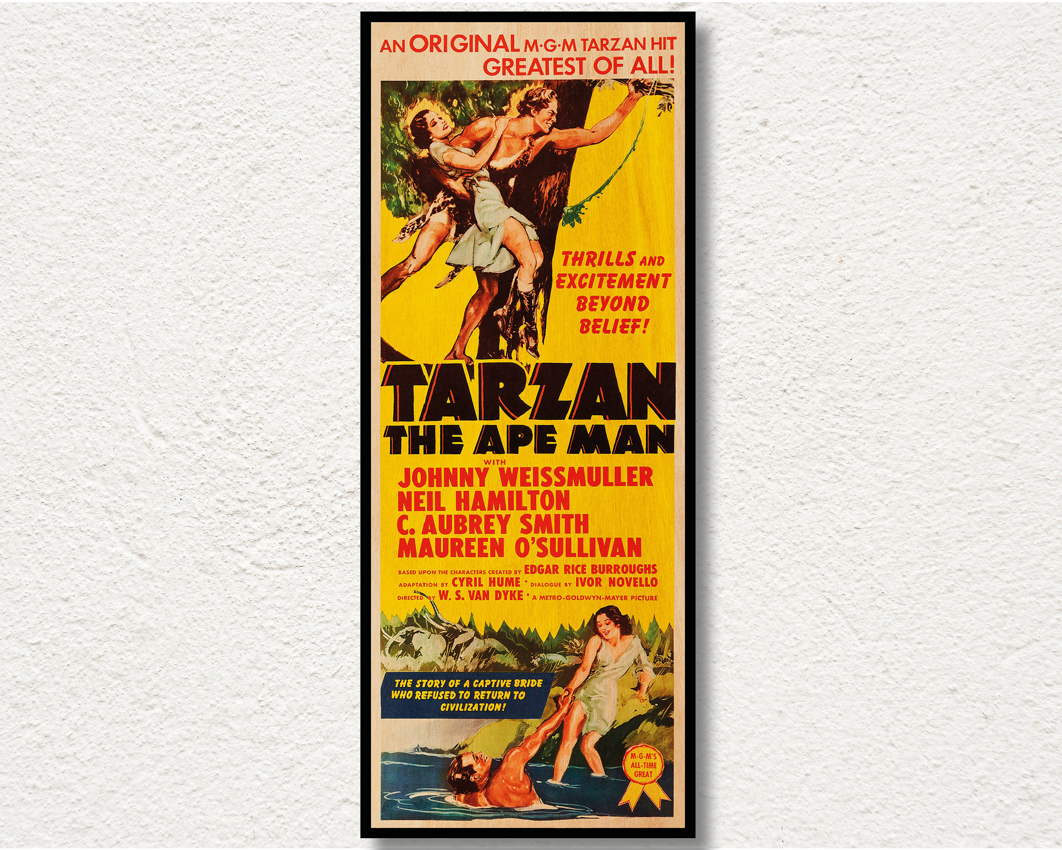 Tarzan The Ape Man Poster