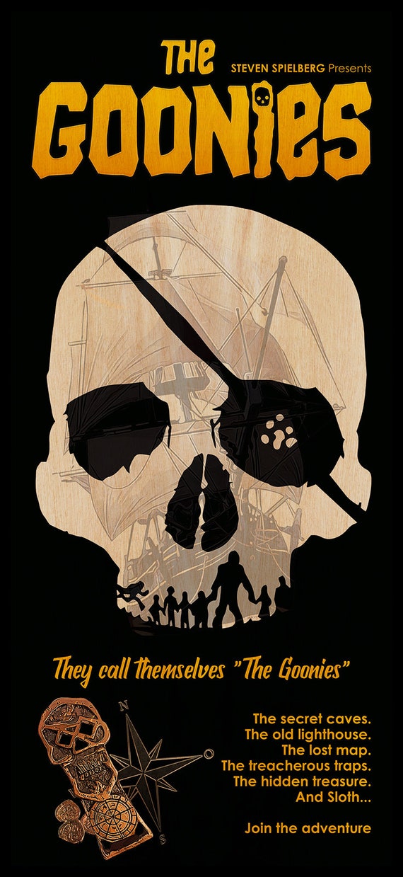 Goonies Skull Poster