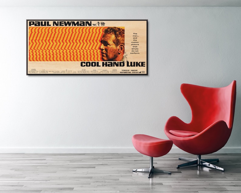 Cool Hand Luke WOODEN Wall Art Poster Handmade Special | Etsy