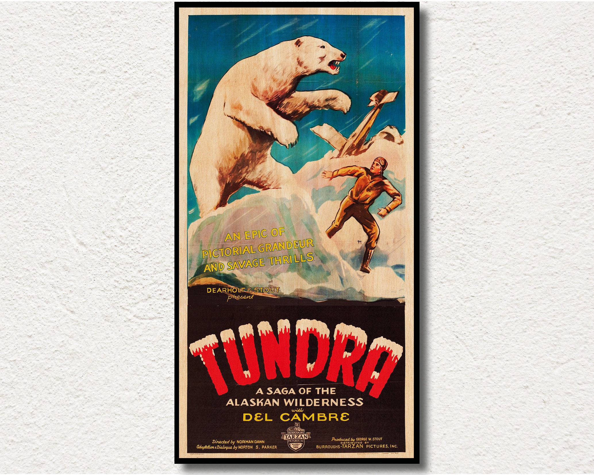 Tundra WOODEN POSTER Fanart high quality cinema poster on | Etsy