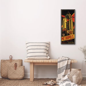 METROPOLIS POSTER Wall Decor Extra Large Wall Art Film - Etsy